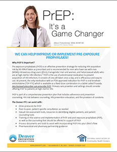 Denver Prevention Training Center | PrEP in Health Centers